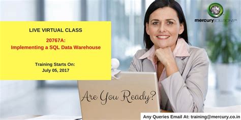 20767a implementing a sql data warehouse online training career nigeria