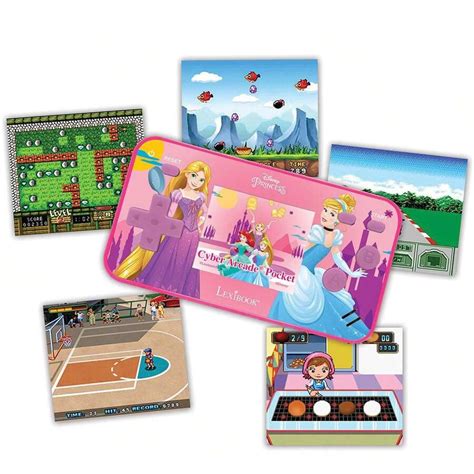 Lexibook Disney Princess Handheld Game Console Cyber Arcade® Pocket