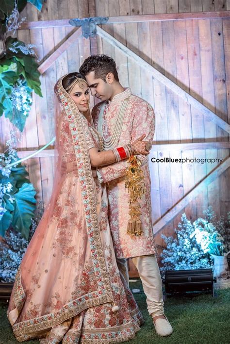 these are delhi based newlyweds amisha bhardwaj and pranav verma