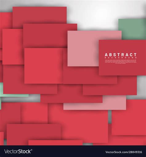 Abstract Background Overlapping Square Design New Vector Image