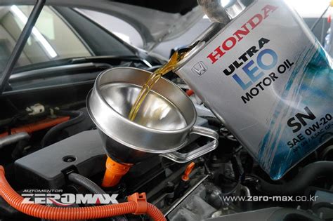 혼다 어코드 순정 브레이크 오일 교환 Ft 제로맥스 네이버 블로그