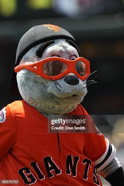 Mascot Lou Seal Photos And Premium High Res Pictures Getty Images