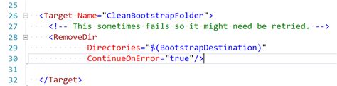 Removedir Task Should Log An Error When Failing · Issue 6275 · Dotnetmsbuild · Github