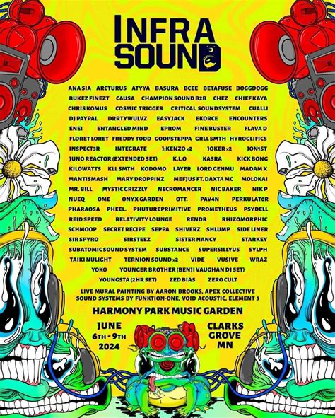 Infrasound Line Up Dropped Rdubstep Infrasound Line Up Dropped Rdubstep