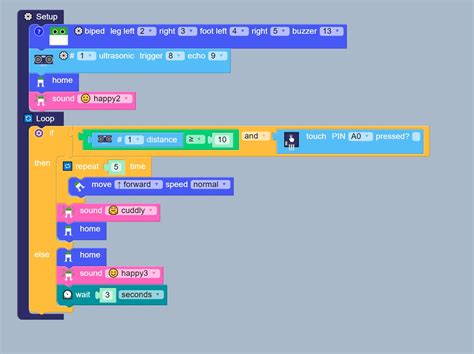 Lesson 27 Otto Diy Robot Walk Activated By Touch Sensor With Obstacle