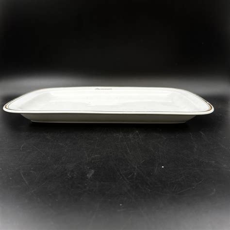 Сервировочное блюдо поднос фарфор золочение деколь Graf Von