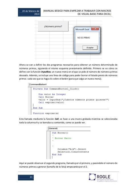 Macros Visual Basic Para Excel