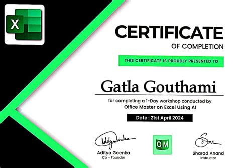 Gatla Gouthami On Linkedin I Successfully Completed A 1 Day Workshop
