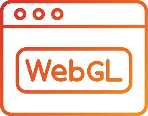 Webgl Icon Style 9239942 Vector Art At Vecteezy