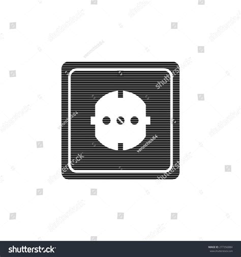 Socket Vector Icon Stock Vector 277356884 Shutterstock