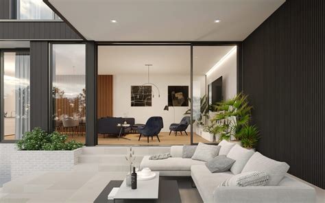 Ecoscape Forma Midnight Slatted Cladding Zipkithomes