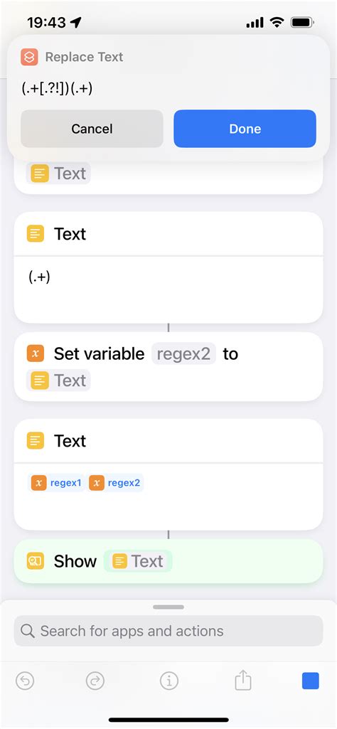Use Variable To Create Regex Expression Rshortcuts