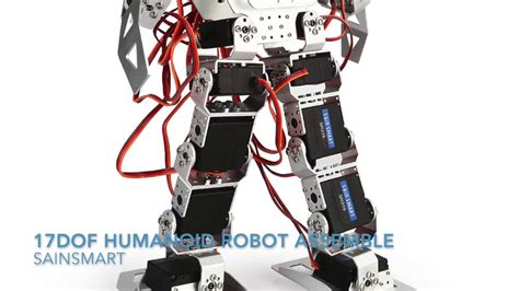 Sainsmart 17dof Biped Robotics Humanoid Robot And Servo And Controller