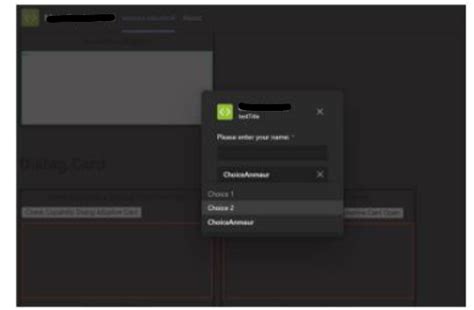 Bug 2130 Dialogadaptivecardopen Malfunctioning Of Inputchoiceset Style Compact · Issue