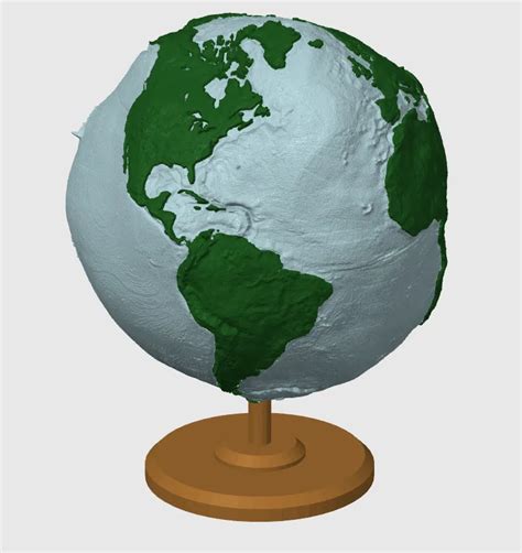 The Shape Of The Earth Geoid By Fuoconerow Makerworld