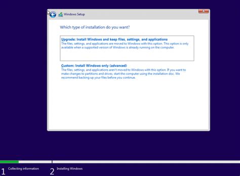 Installing Windows 11