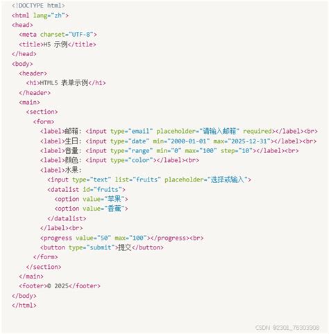 H5前端面试题h5面试题 Csdn博客