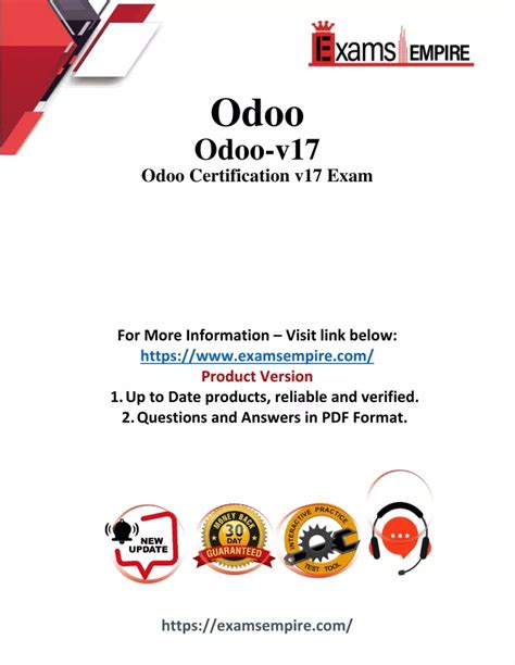 Ppt Odoo V17 Questions And Answers Pdf Dumps Powerpoint Presentation Id 13497389