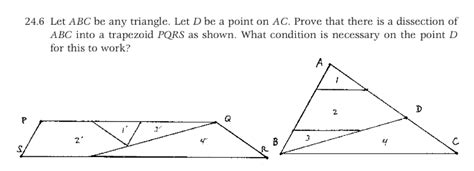 Solved Let ABC Be Any Triangle Let D Be A Point On AC Chegg