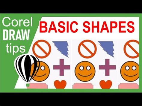 Creating Basic Shapes In CorelDraw YouTube