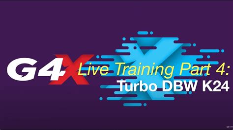 Link G4x Live Training Part 4 Turbo Dbw K24 Honda Civic Link G5 G4x Training Course Evans