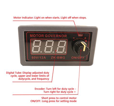 PWM DC Motor Speed Controller DC V A W DC Motor Speed Control ZK BMG Free Shipping
