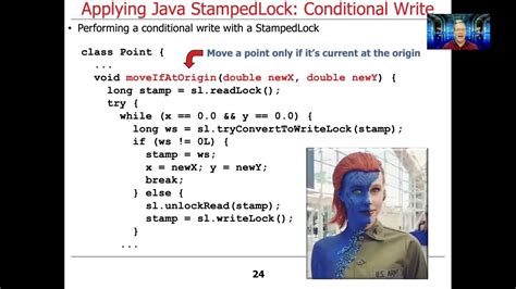 Example Application Of Java Stampedlock Youtube