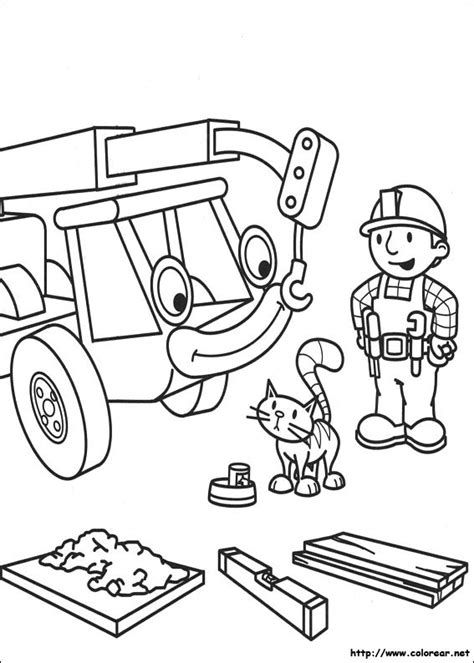 Dibujos Para Colorear De Bob El Constructor