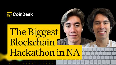 Inside North Americas Biggest Blockchain Hackathon Coindesk Videos