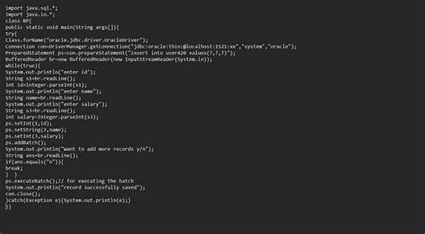 Preparedstatement Java