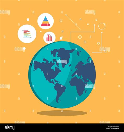 Spreadsheet Global Infographic Design Stock Vector Image And Art Alamy