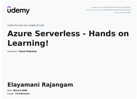 Azure Serverless Cloudcomputing Azurefunctions Learning Udemy