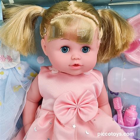 خرید عروسک دخترانه جیشی با گارشو و لوازم کامل پیکوتویز