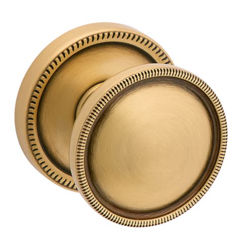 Baldwin Estate K013 Coined Tulip Door Knob Set Low Price Door Knobs