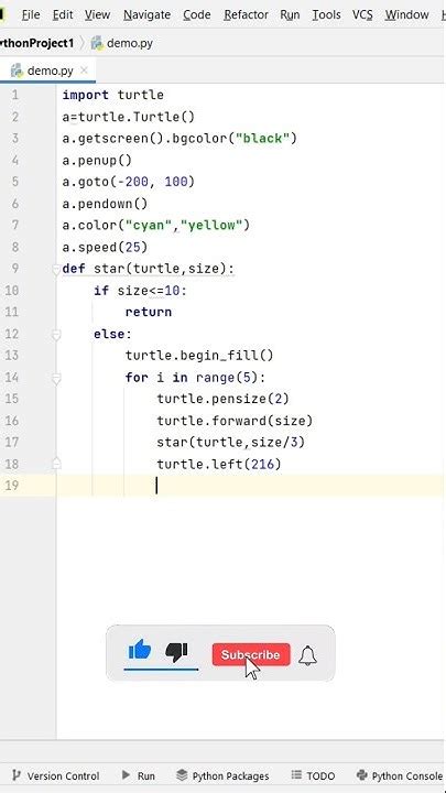 Can You Really Draw This Amazing Design Using Python Turtle 🐢 Python Shortsfeed Viral Shorts