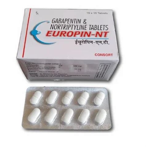 Gabapentin Nortriptyline Tablets At ₹ 324 Box New Colony Nagpur Id 2853043466230