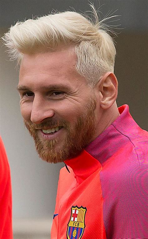Lionel Messi Just Went Platinum Blond And The Internet Cant Deal