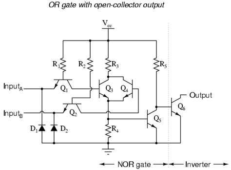DIAGRAM Logic Diagram Nor Gate MYDIAGRAM ONLINE