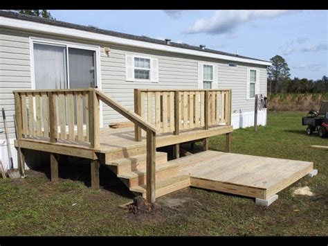 Mobile Home Front Porch Steps Homemade Ftempo