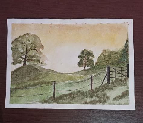 Картина природи аквареллю — ціна 100 грн у каталозі Картини Купити товари для дому та побуту за