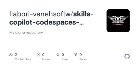 Github Llabori Venehsoftwskills Copilot Codespaces Vscode My Clone