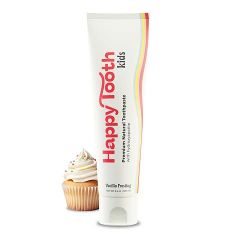 Happy Tooth Natural Hydroxyapatite Toothpaste Fluoride