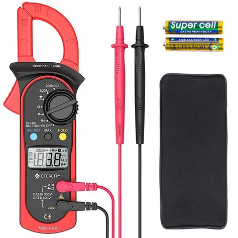 Jp Etekcity Digital Clamp Meter Multimeter Ac Current And Ac