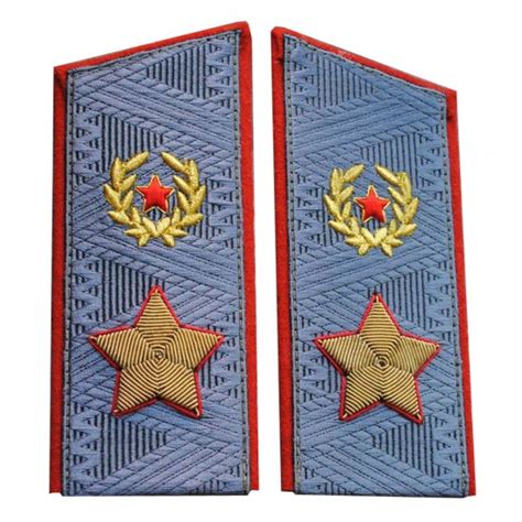 Soviet Generals Army Overcoat Uniform Shoulder Boards