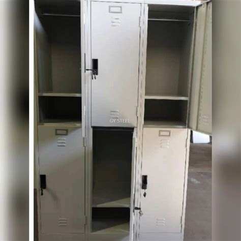 2 Compartment Locker Joint 3 Units Together By Rivet 2 Compartment Locker Steel Locker