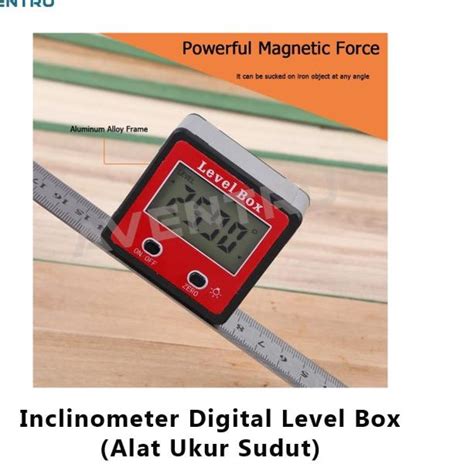 Jual Iclinometer Digital Level Box Alat Ukur Sudut Kemiringan Digital Shopee Indonesia