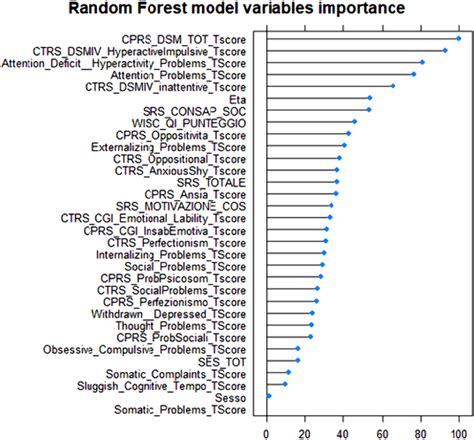 Use Of Machine Learning On Clinical Questionnaires Data To Support The Diagnostic Classification