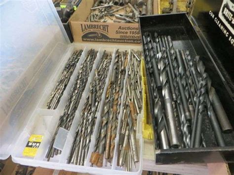 Assorted Drill Bits Lambrecht Auction Inc