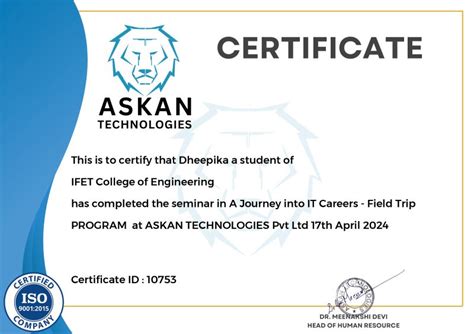 Dheepika S On Linkedin Informationtechnology Services