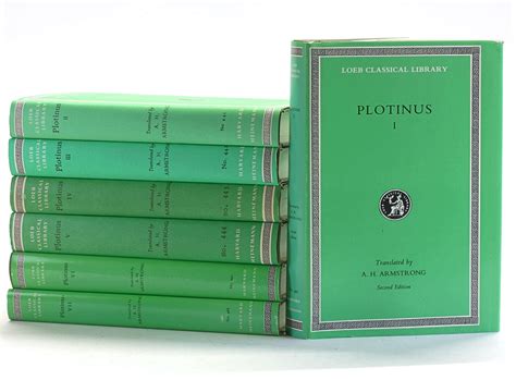 Plotinus [seven Volume Set Loeb Classical Library] Enneads Books 1 6